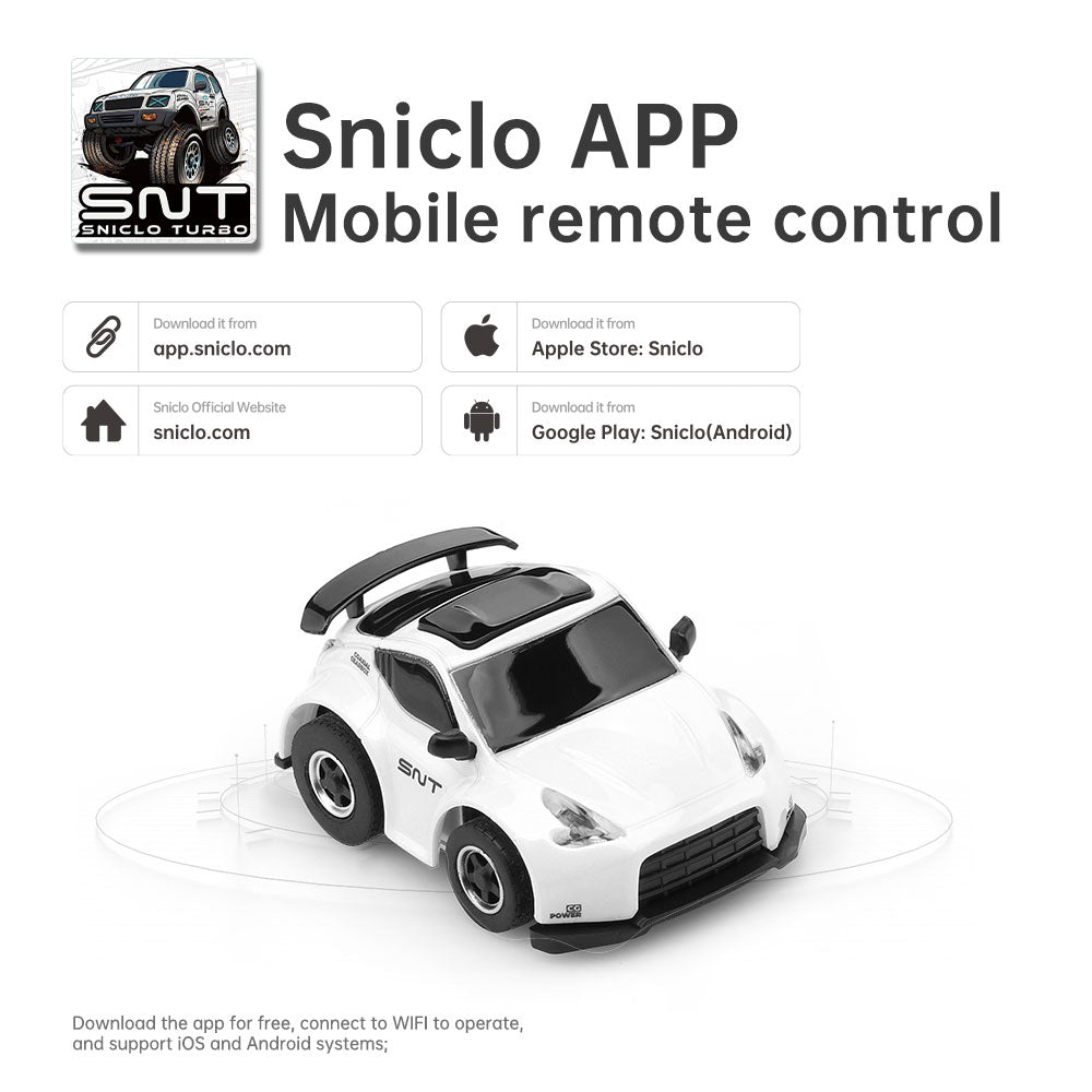 SNT 370Z 1:100 2009 Atom-Q Series Car WIFI Version （1-7 days delivery ...